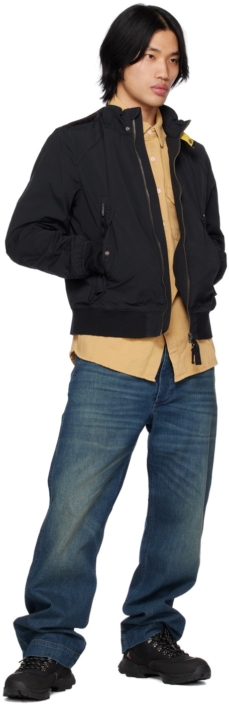 Parajumpers Black Celsius Bomber Jacket Parajumpers