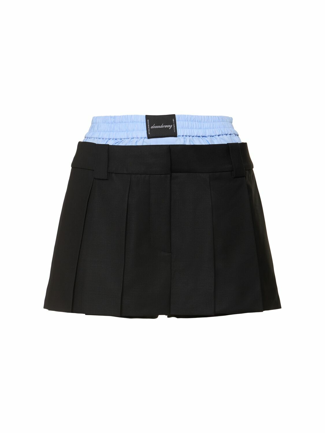 ALEXANDER WANG Pleated Mini Skort with Boxers Alexander Wang