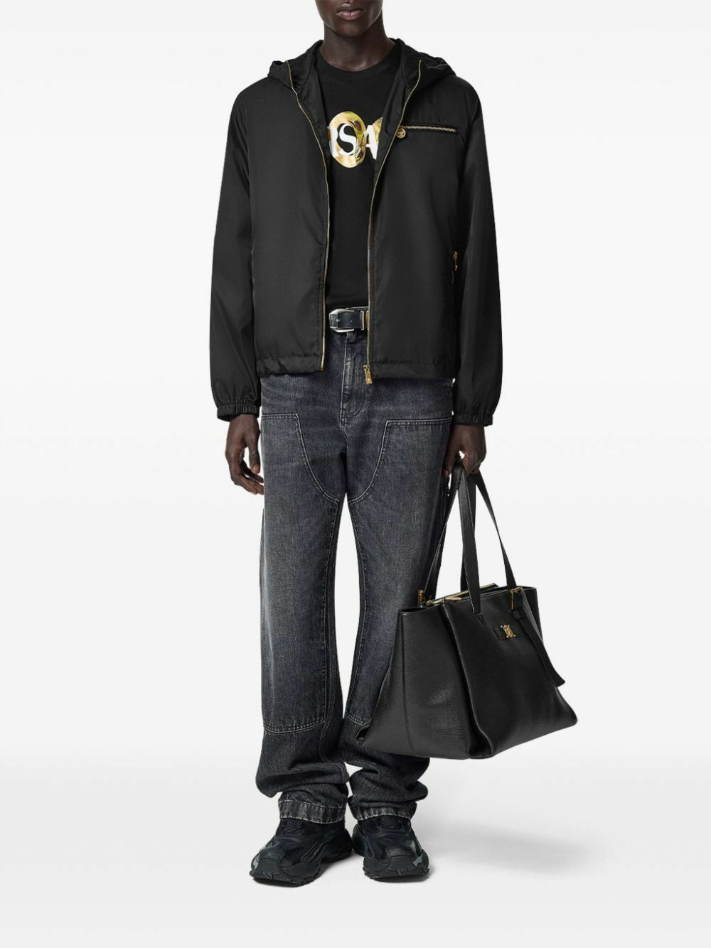 Versace Windbreaker Hooded Jacket Versace