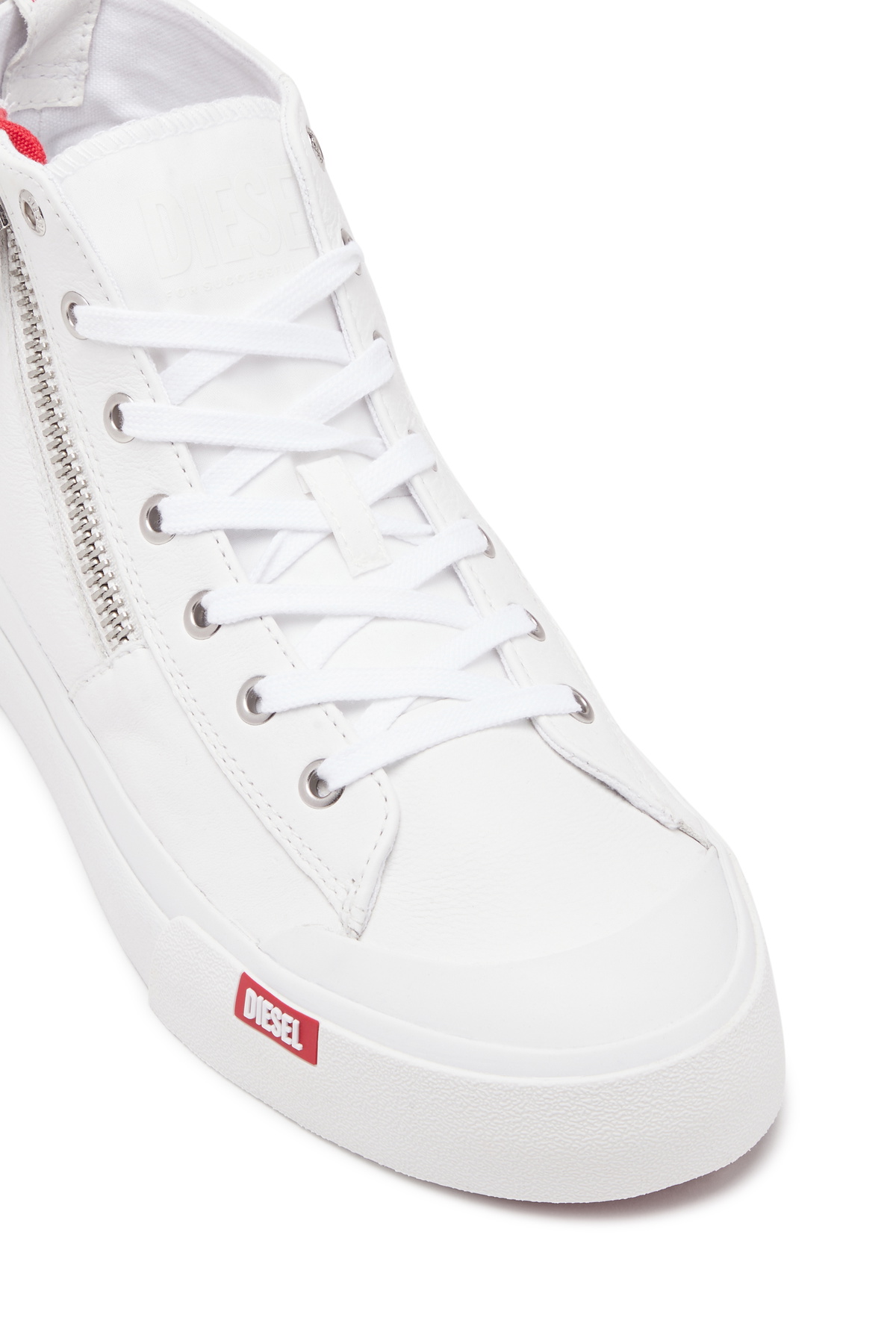 Diesel S-Athos Zip-High-top sneakers in premium leather - Sneakers Mens ...