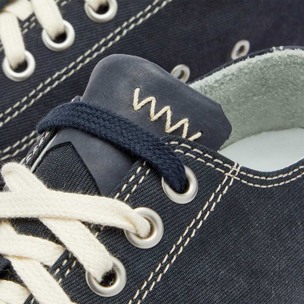 Visvim Women's Skaway Lo G Cords Sneakers in Navy Visvim
