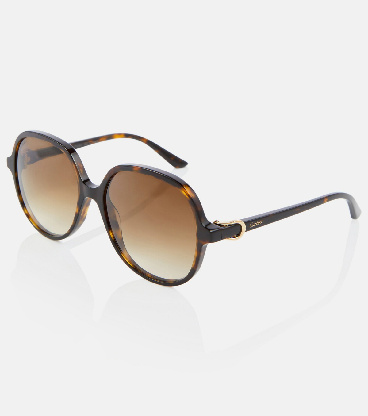 Cartier Eyewear Collection - Signature C de Cartier round sunglasses ...