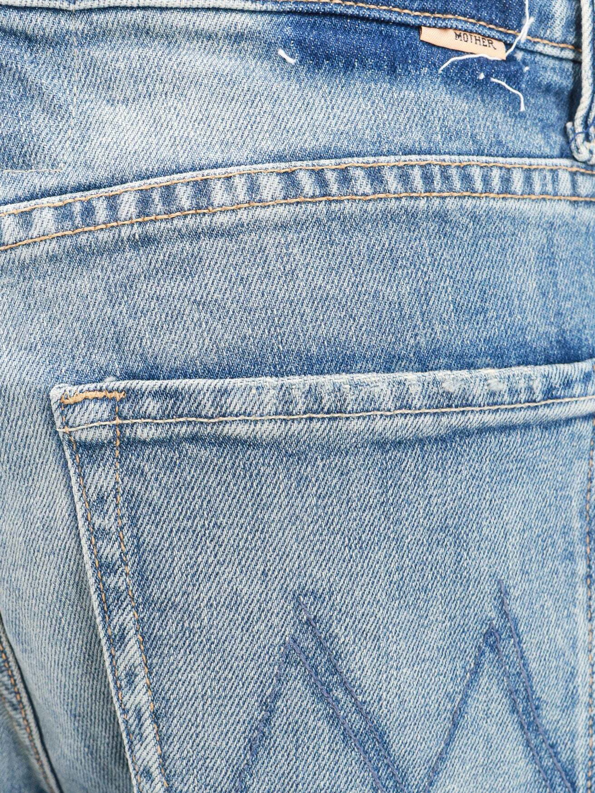 Mother Jeans Blue Womens Mother
