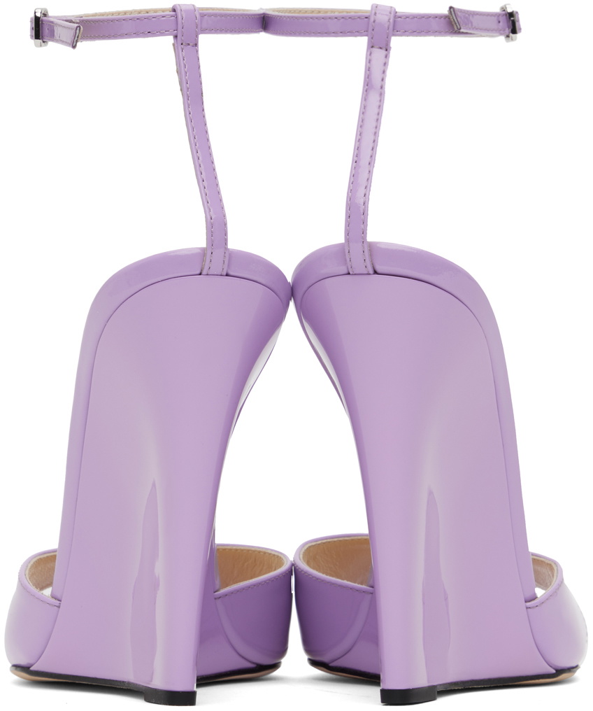 Jimmy Choo Purple Brien 110 Heeled Sandals Jimmy Choo