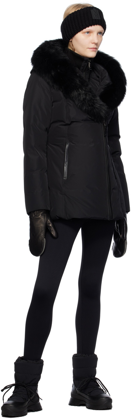 Mackage Black Tyresa Mittens Mackage