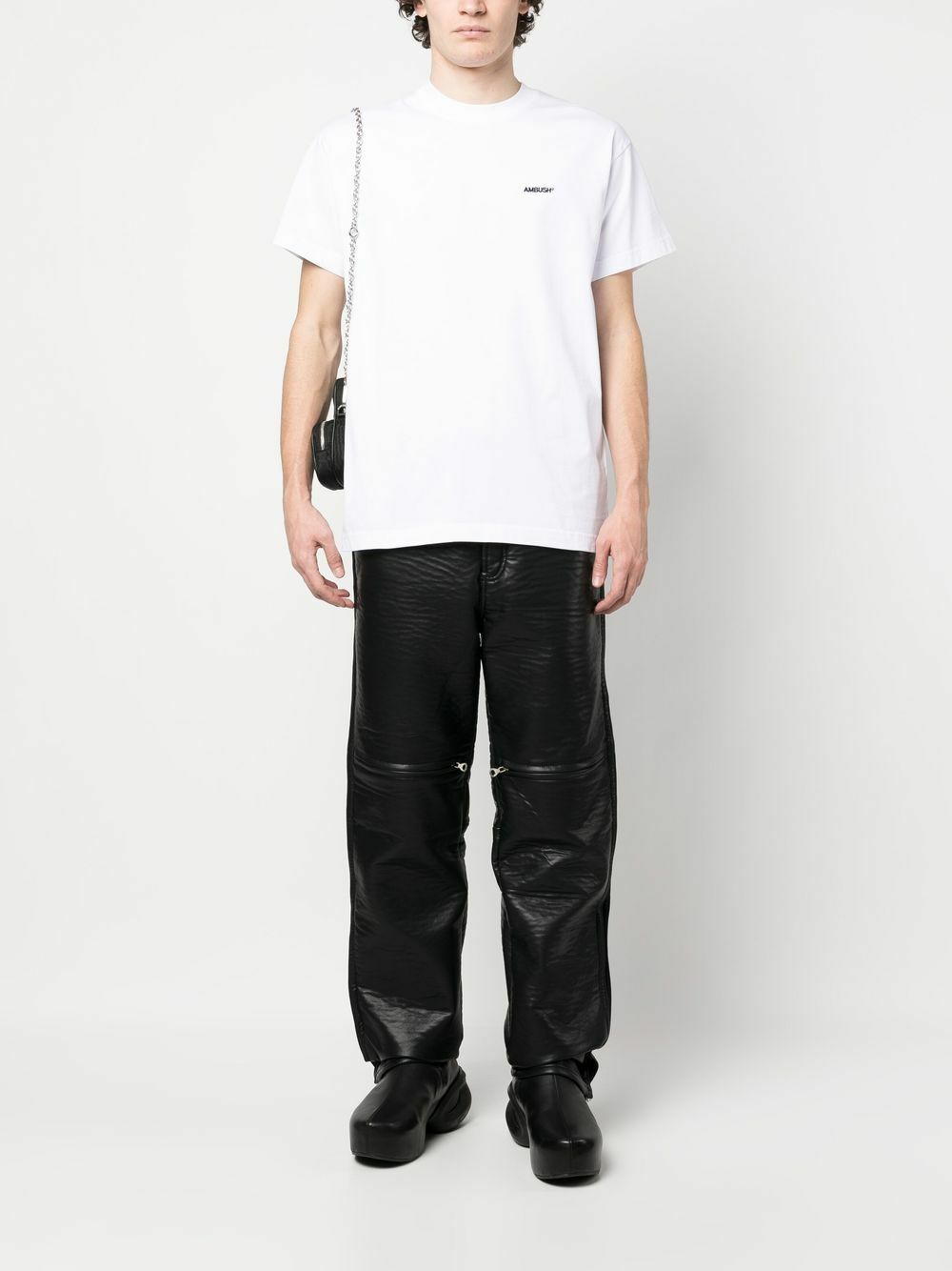 AMBUSH - Logo Cotton T-shirt Ambush