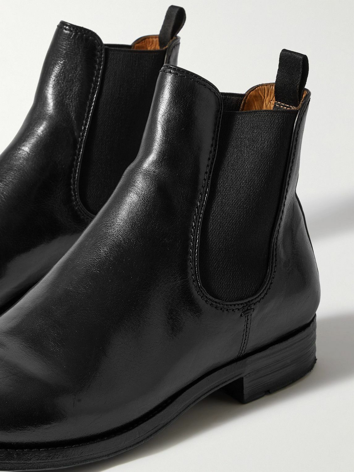 Officine Creative - Balance Leather Chelsea Boots - Black Officine Creative