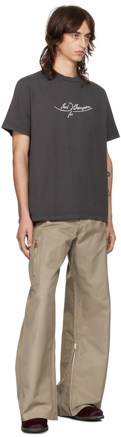 OUR LEGACY Gray Box T-shirt Our Legacy
