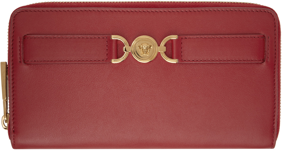 Versace Red Medusa '95 Long Wallet Versace