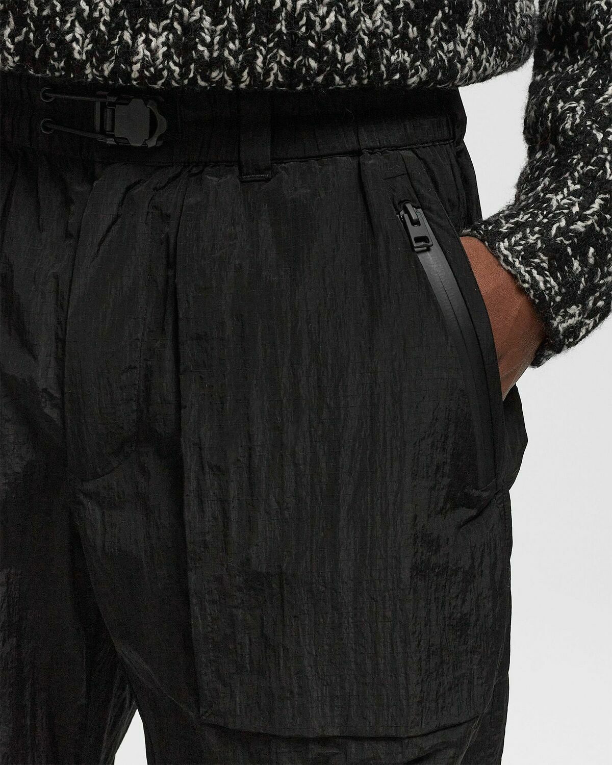 WOOLRICH BLACK LABEL - RIPSTOP TECH CAMP PANT Black Mens Cargo Pant ...