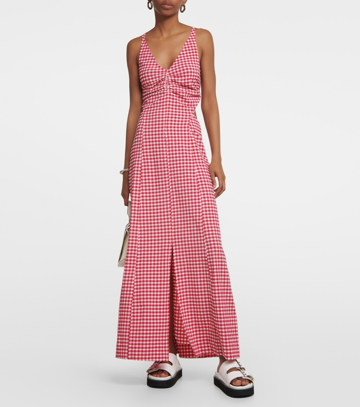 Ganni - Leather sandals GANNI