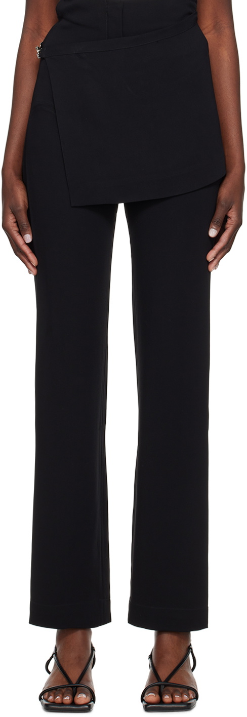Paris Georgia Black Apron Trousers Paris Georgia