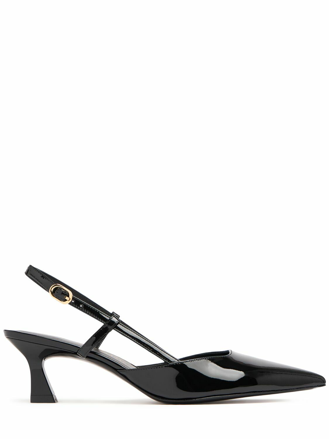 STUART WEITZMAN 50mm Vinnie Patent Leather Slingbacks Stuart Weitzman