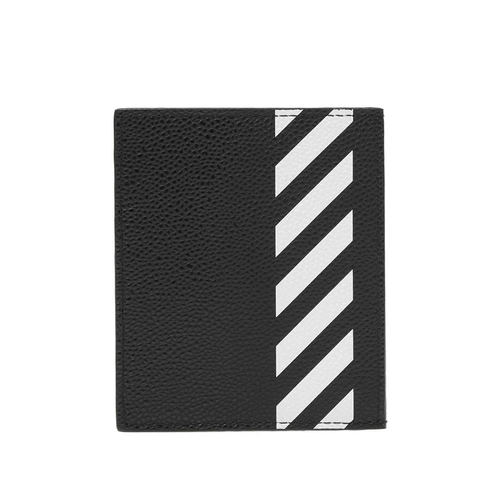 Off-White Diagonals Card Holder Off-White