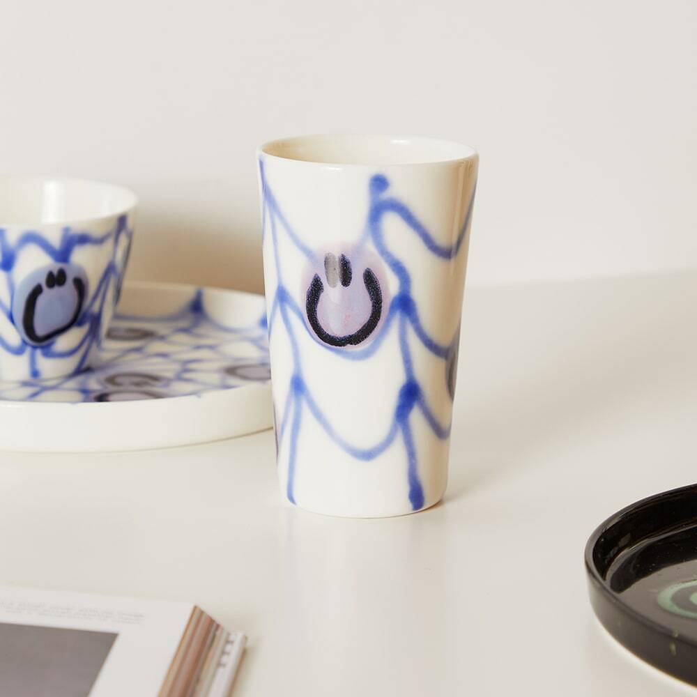 Frizbee Ceramics Beer Cup in Spider Frizbee Ceramics