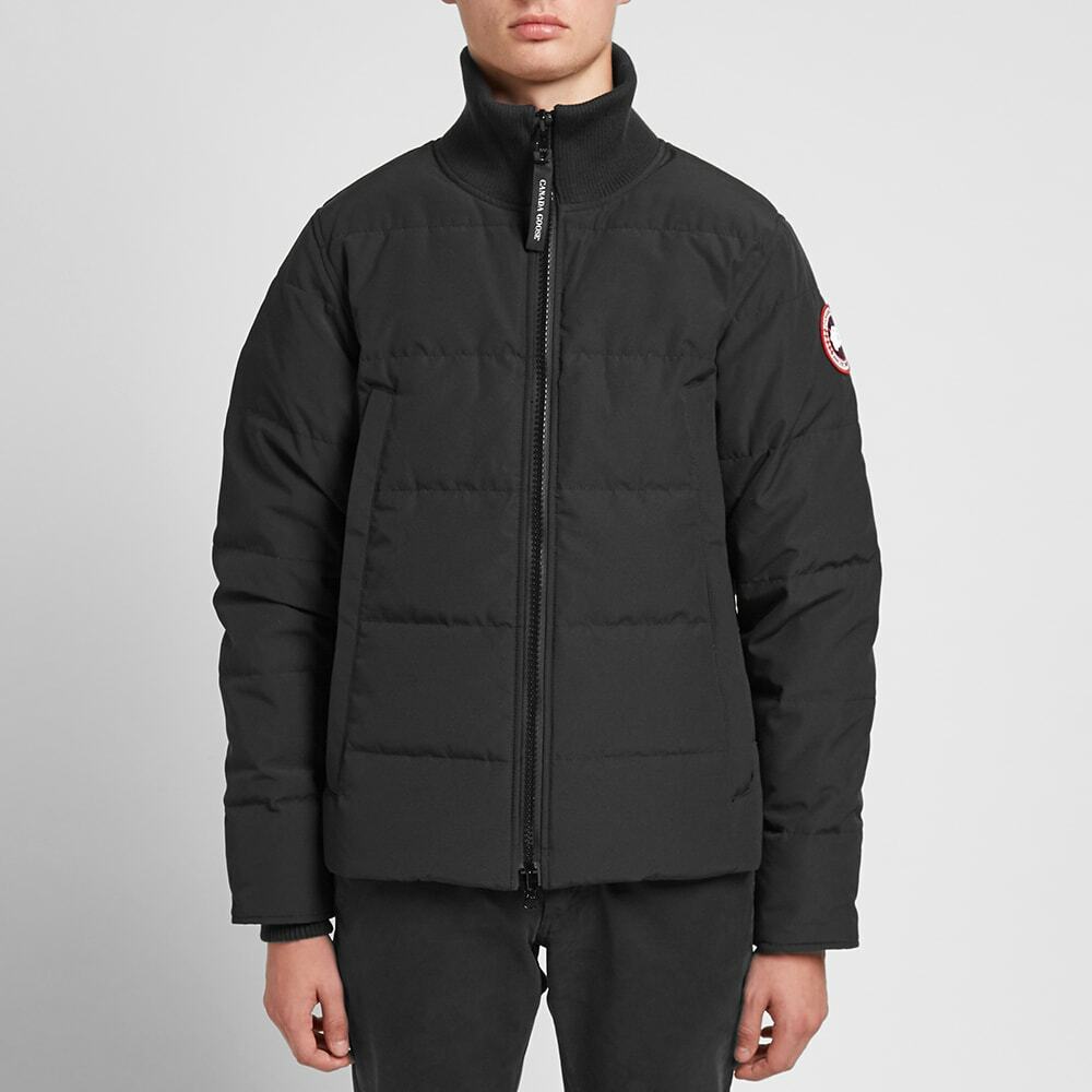 Canada Goose Men's Woolford Jacket in Black Canada Goose