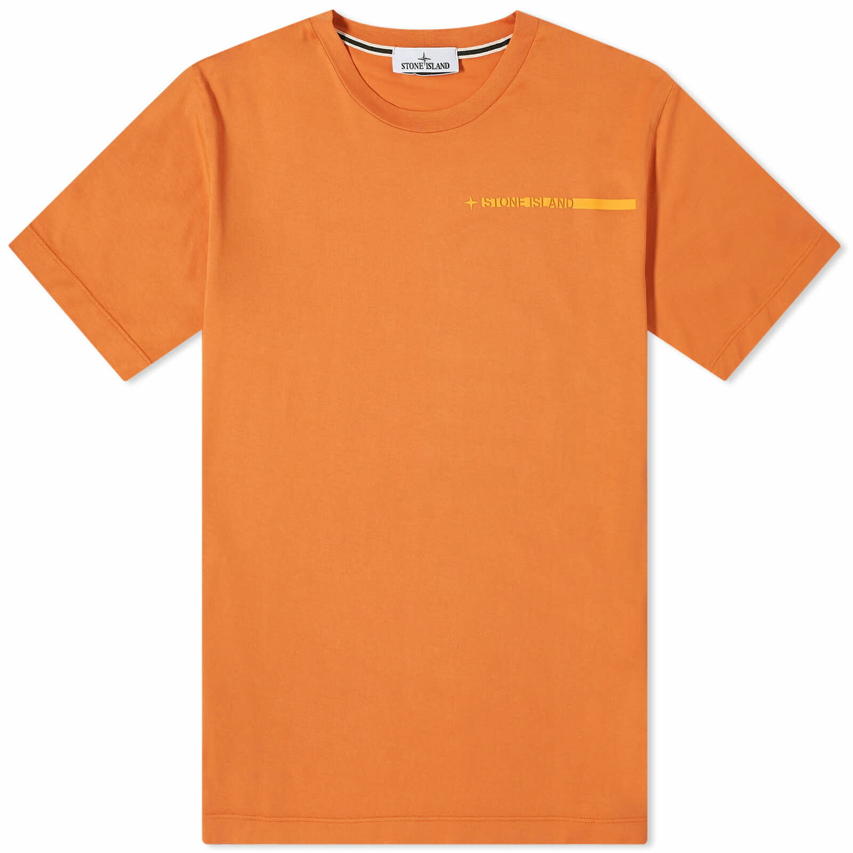 Stone Island Men's Micro Graphics Three T-Shirt in Sienna Stone Island