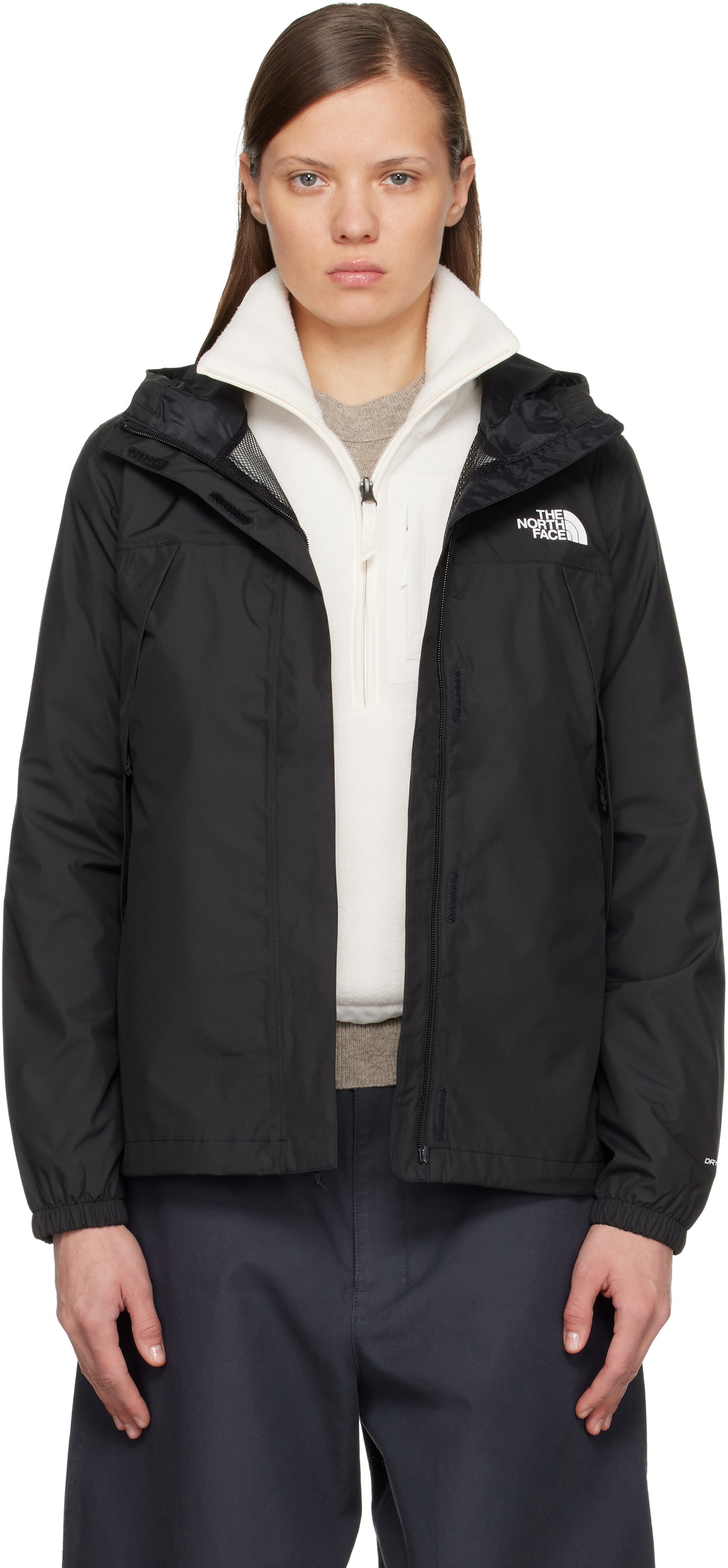 The North Face Black Antora Rain Jacket The North Face