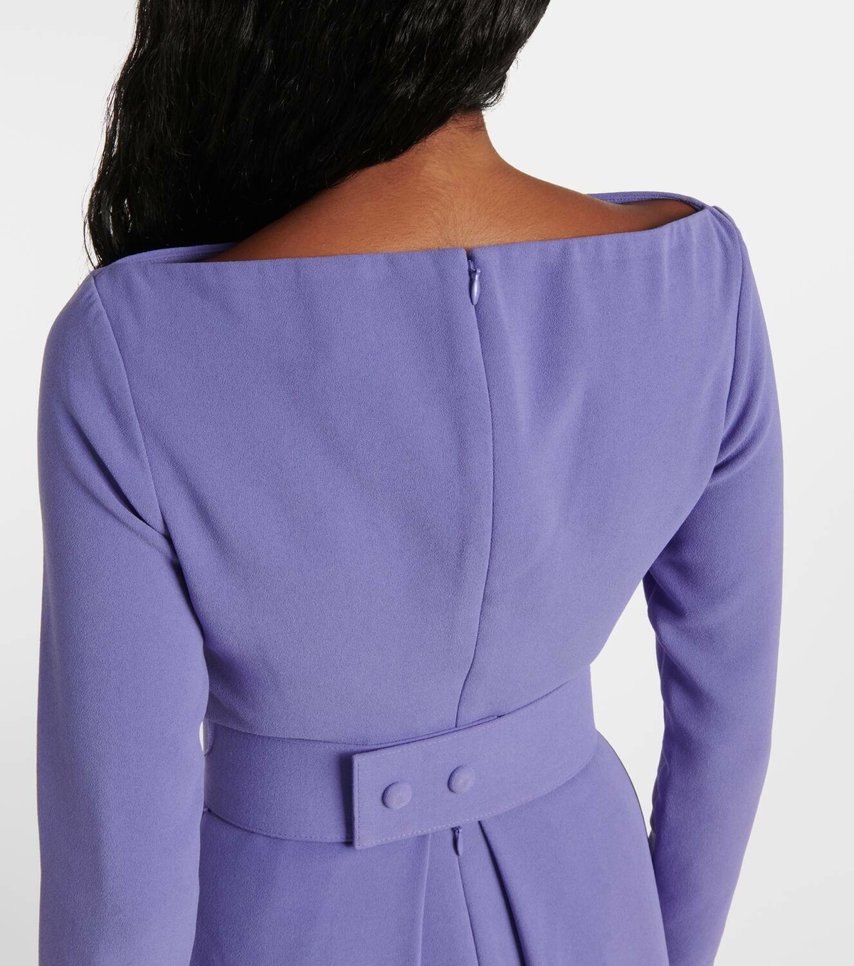 Solace London Shayla crêpe gown Solace London