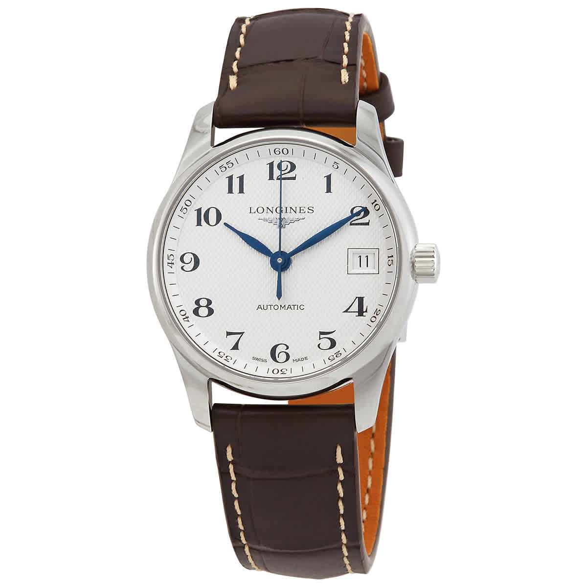 Longines Master Automatic Silver Dial Ladies Watch L2.357.4.78.3 Longines