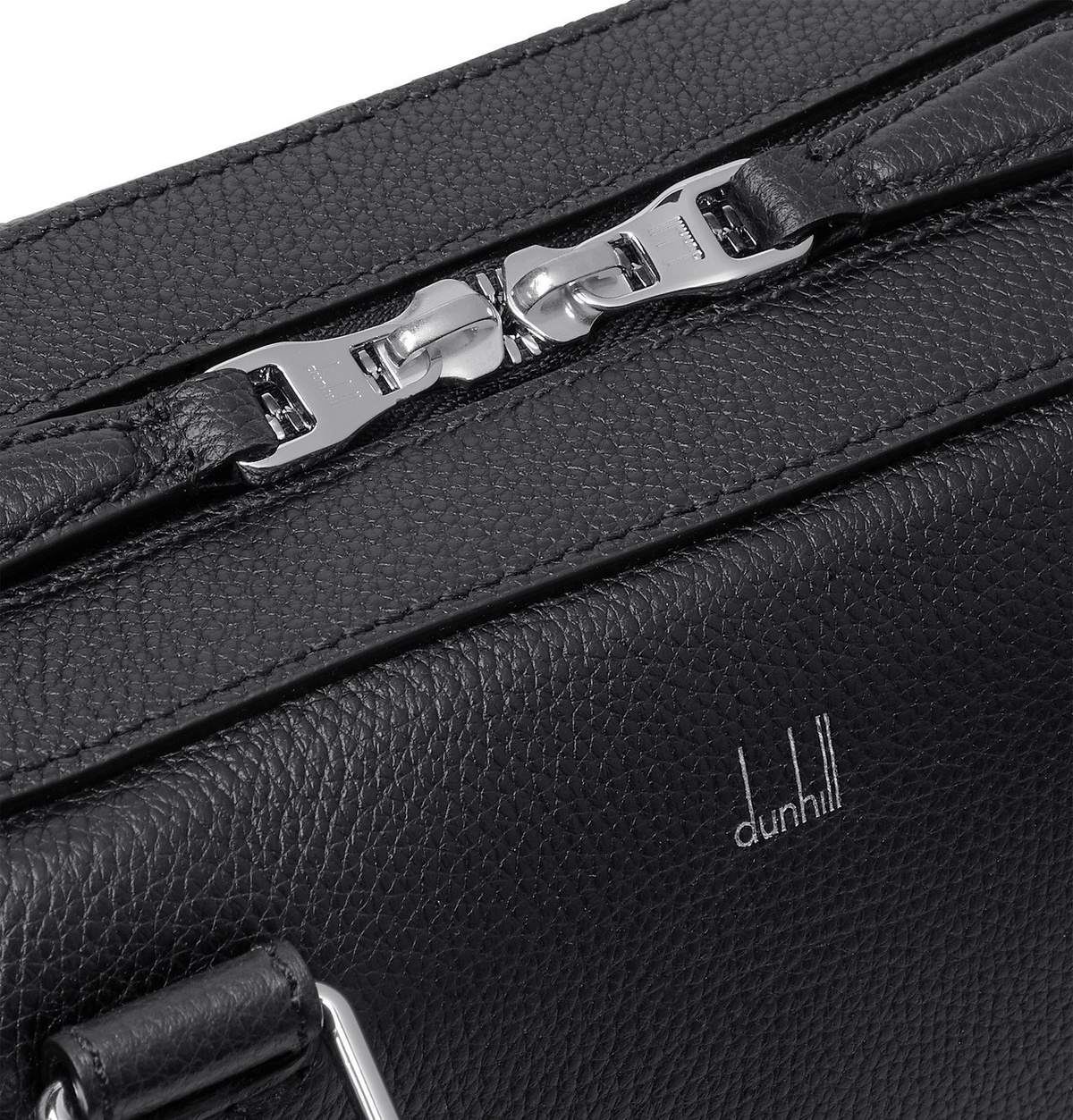 Dunhill - Belgrave Full-Grain Leather Briefcase - Black Dunhill