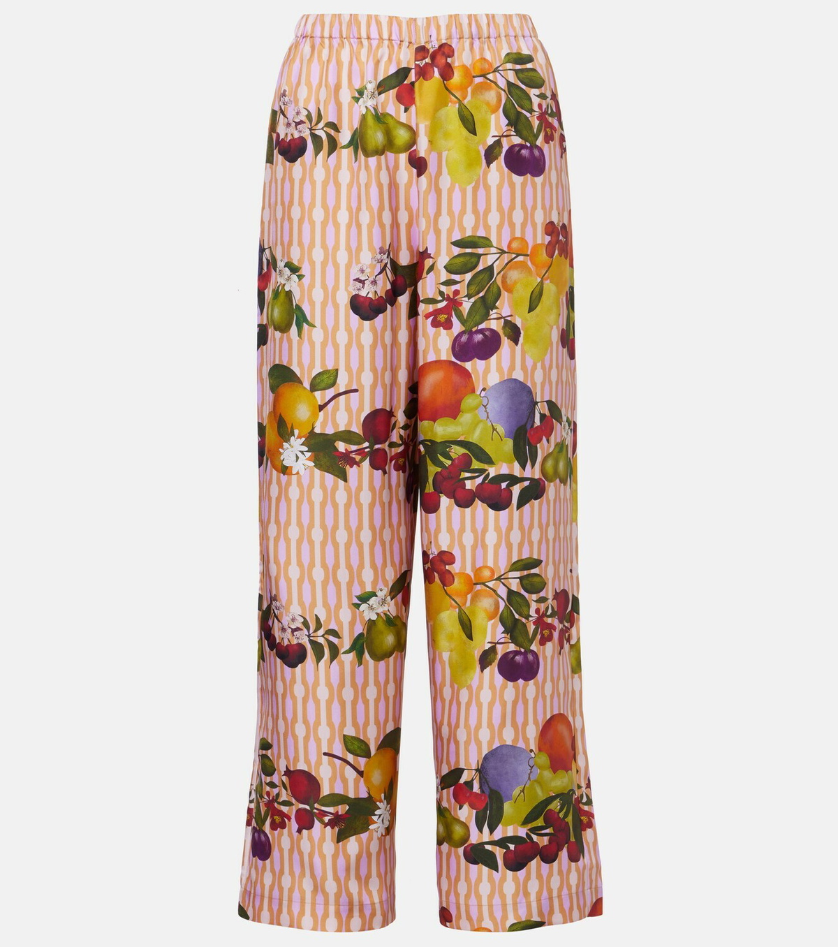 Eres Cannelle silk twill wide-leg pants ERES