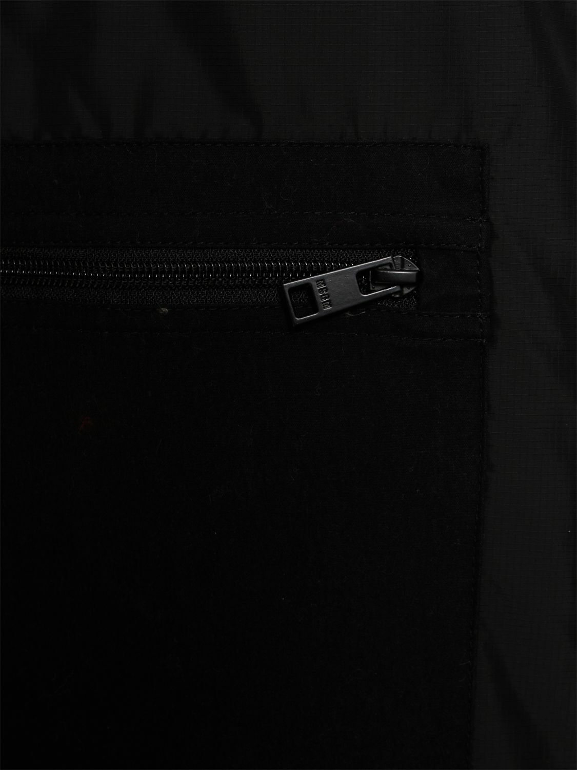 MSGM - Color Block Nylon Down Jacket MSGM