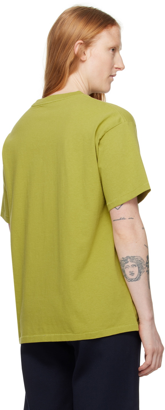 Bode Green 'Bode' Embroidered T-Shirt Bode