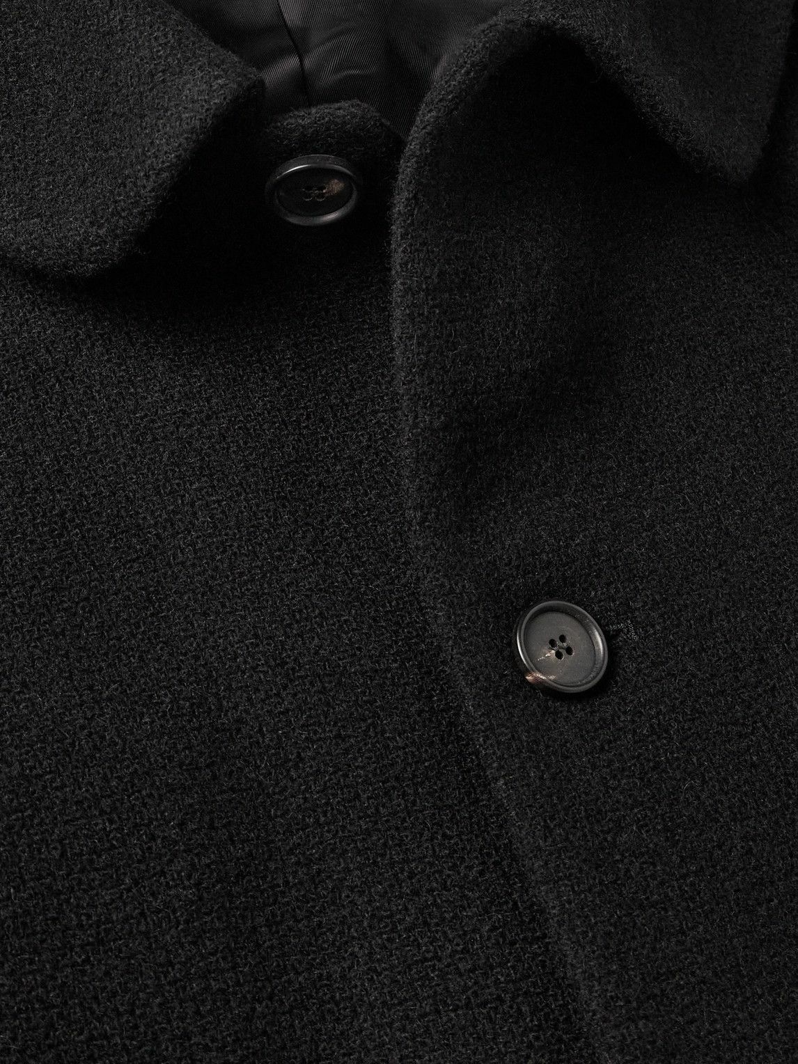 BODE - Bell Wool Coat - Black Bode