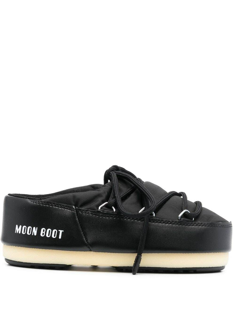 MOON BOOT - Icon Mule Nylon Slippers Moon Boot