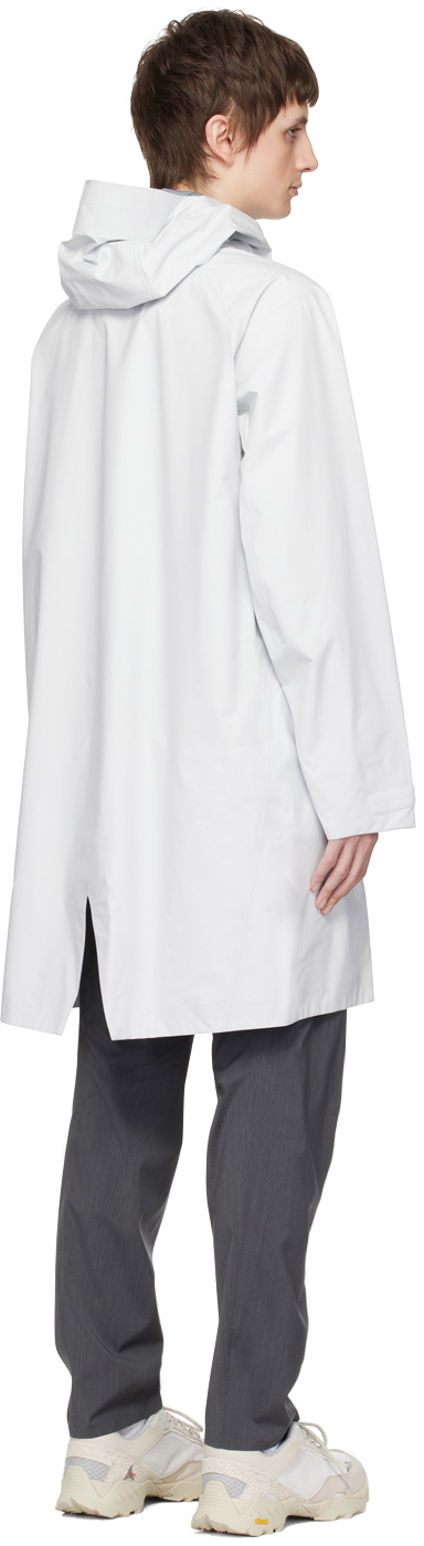 Veilance White Monitor Coat Arc'teryx Veilance