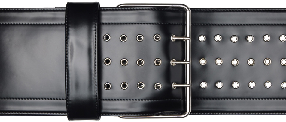 Vaquera Black Oversized Belt Vaquera