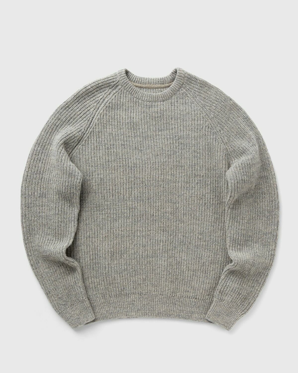 Barbour Horseford Crewneck Grey Pullovers Barbour