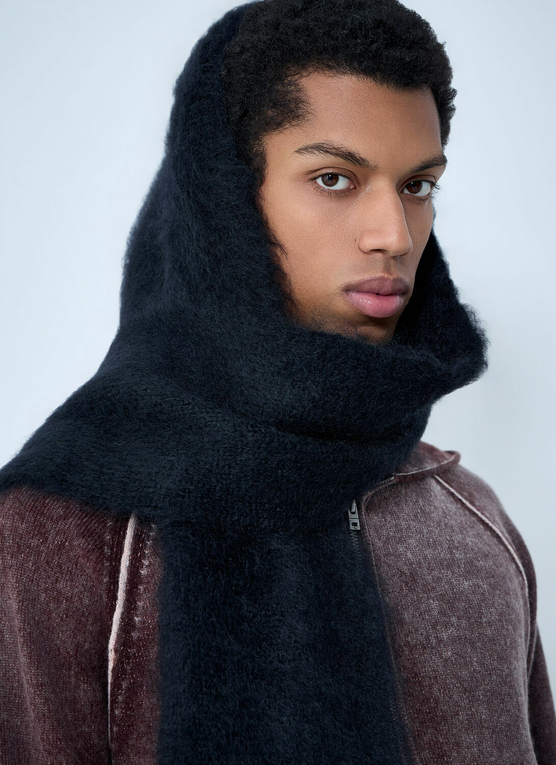 Acne Studios Fringed Wool Scarf Acne Studios