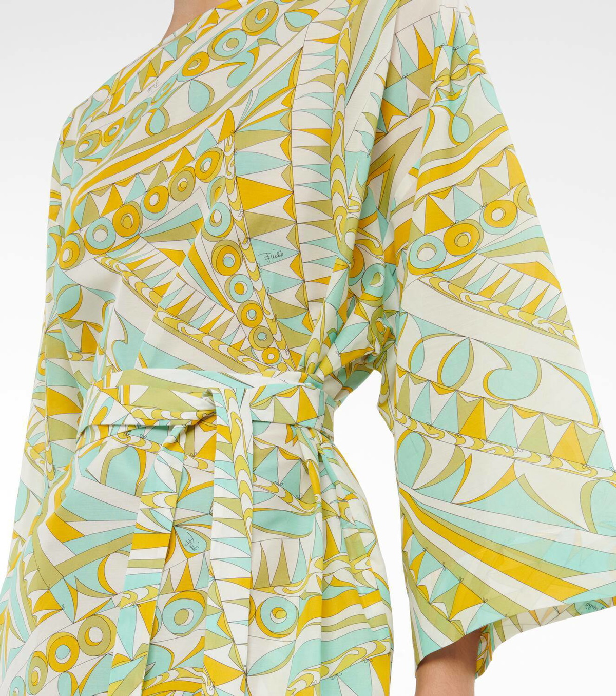 Emilio Pucci Beach Printed cotton-blend minidress Emilio Pucci
