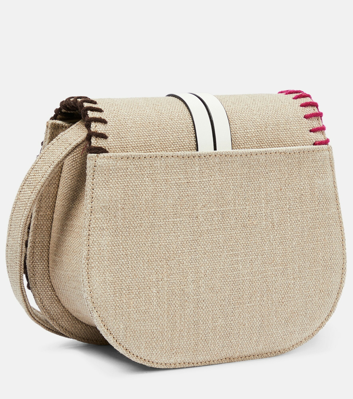 Chloe - Alphabet Small canvas crossbody bag Chloe