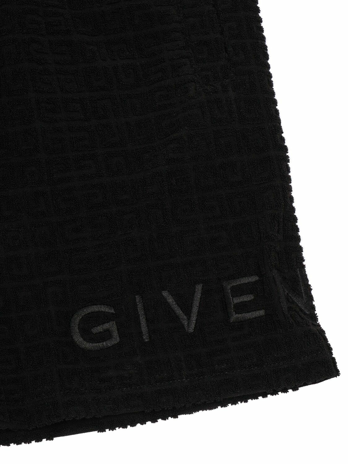 GIVENCHY Cotton Terry Jacquard Shorts Givenchy