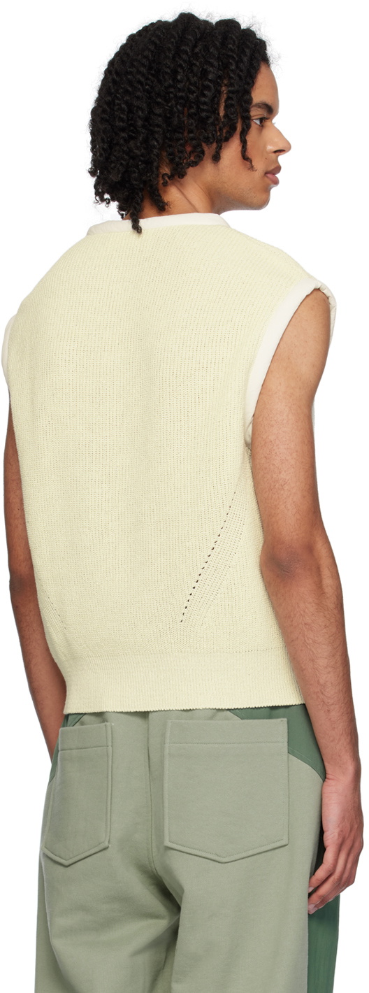 HGBB STUDIO Yellow Piping Vest HGBB STUDIO