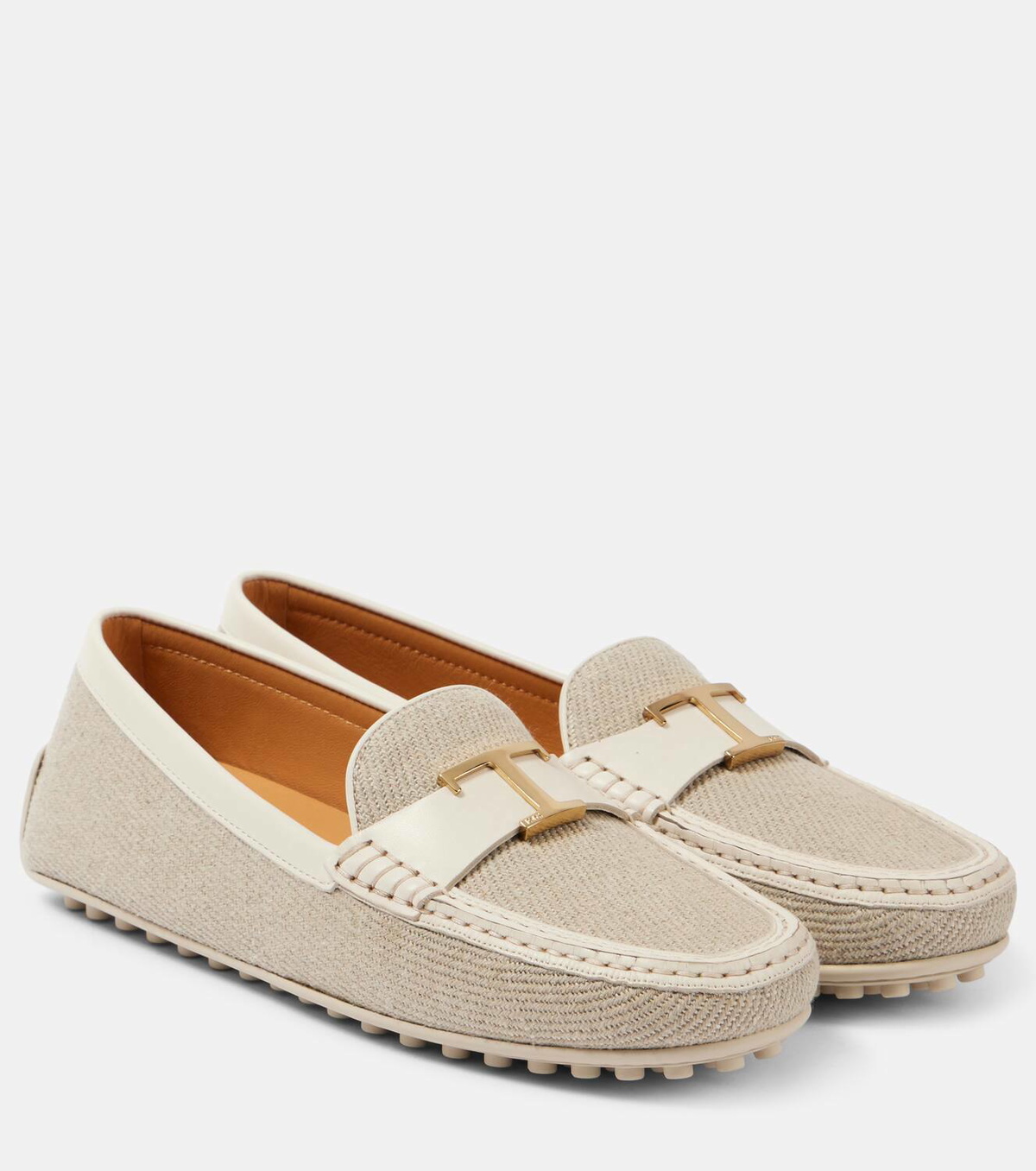 Tod's City Gommino canvas driving shoes Tod's