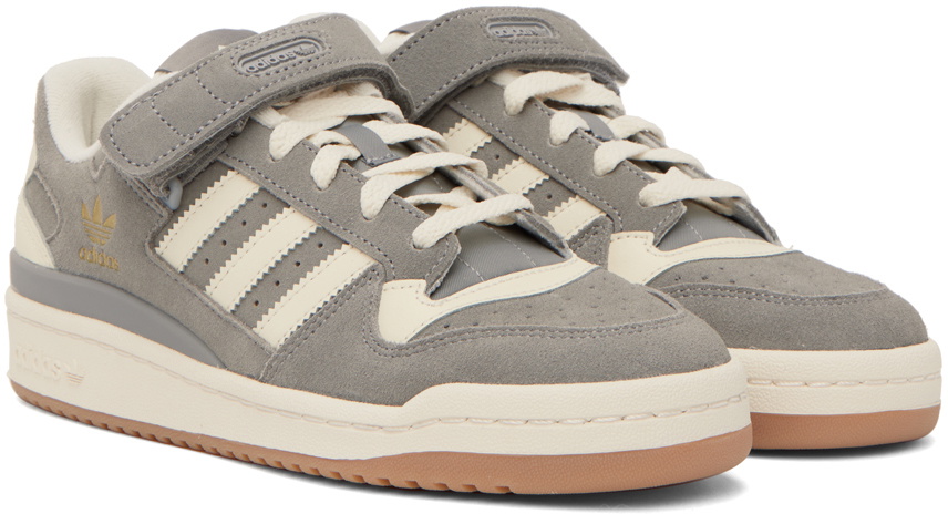 adidas Originals Gray Forum Low Sneakers adidas Originals