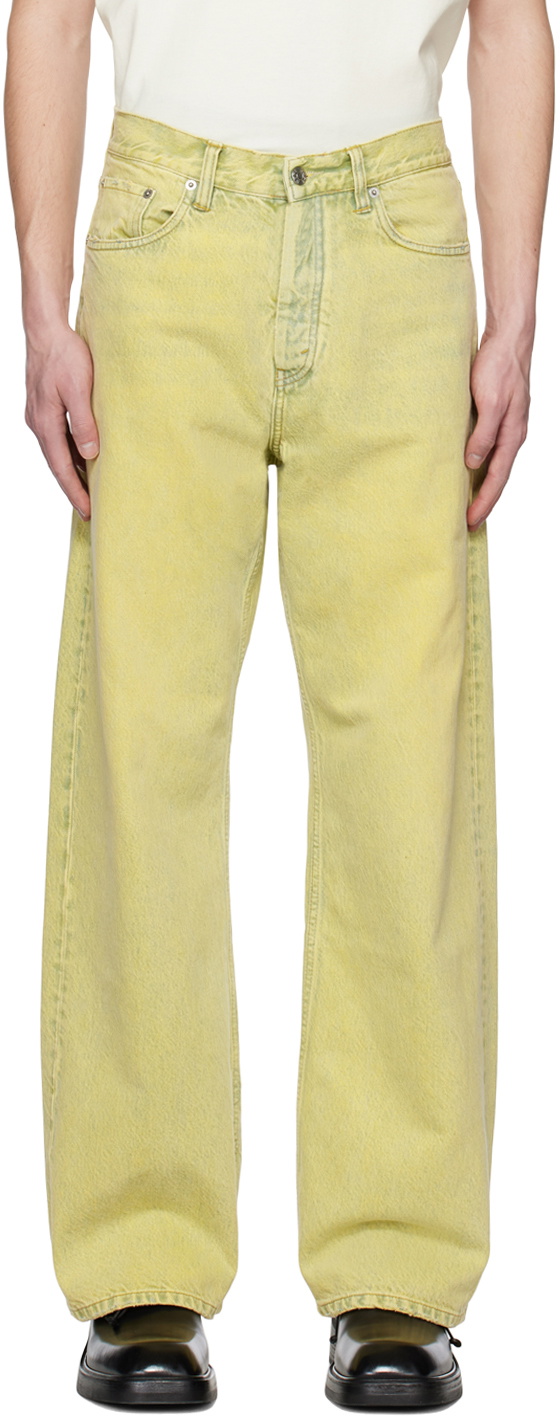 HOPE Yellow Criss Jeans HOPE