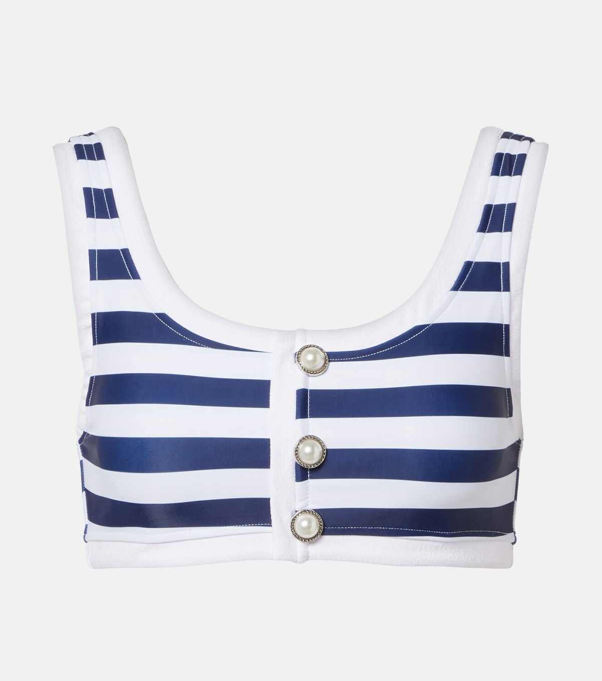 Same Grace striped bikini top Same