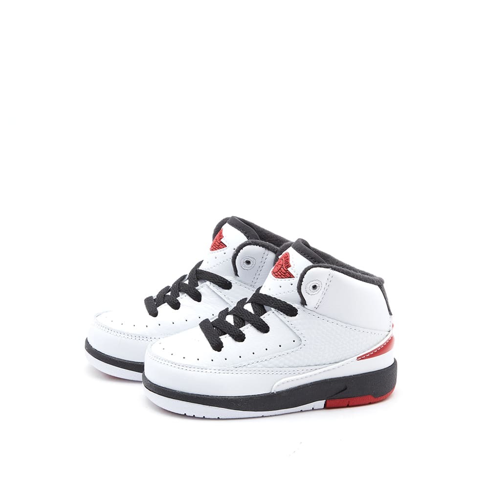 Air Jordan Men's 2 Retro TD Sneakers in White/Varisty Red/Black Nike ...