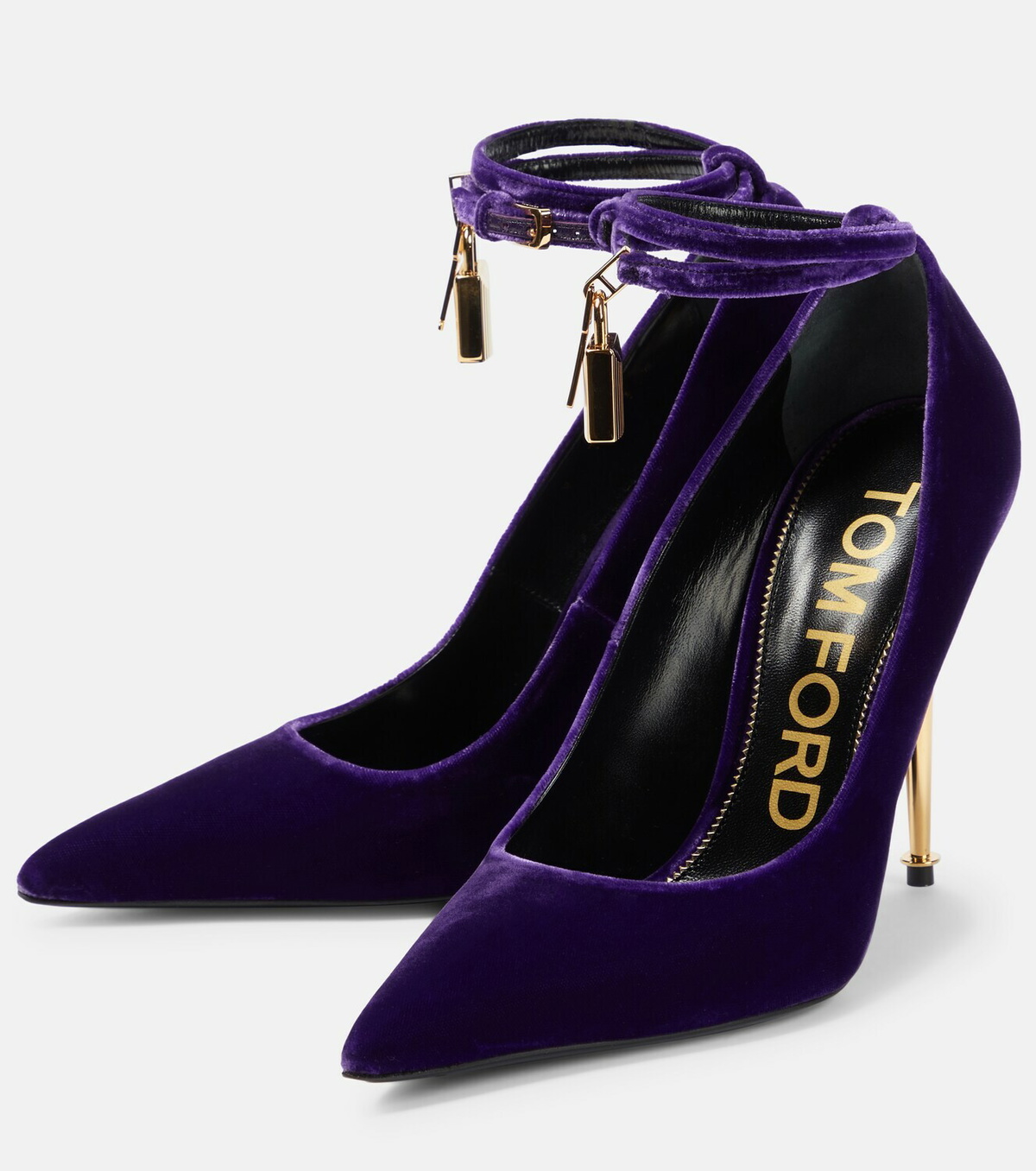 Tom Ford Embellished velvet pumps TOM FORD