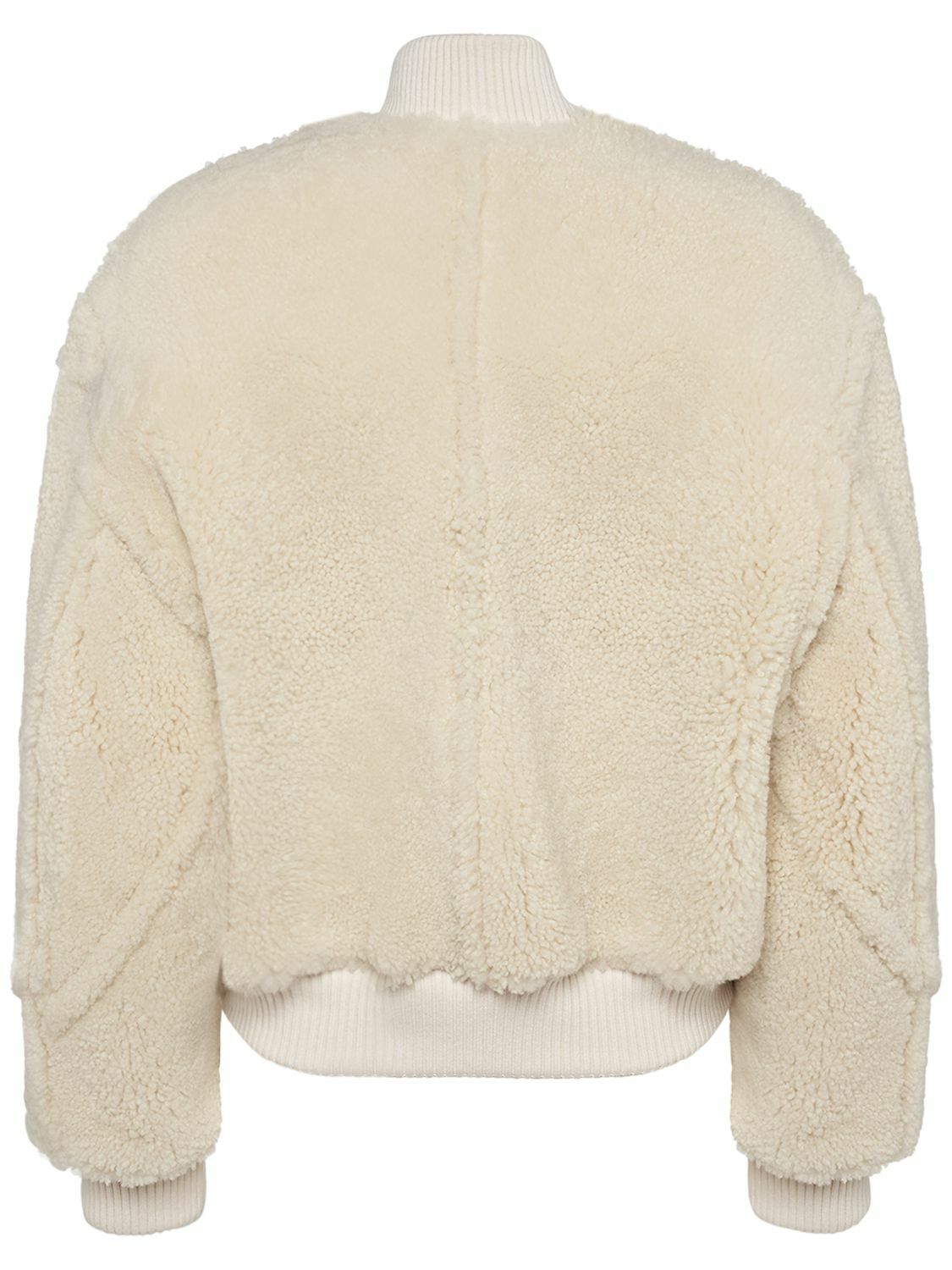 JACQUEMUS - Le Blouson Pilou Lamb Fur Jacket Jacquemus
