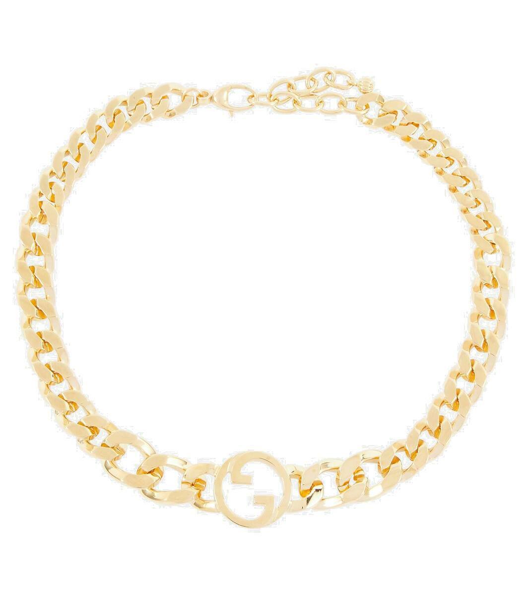 Gucci Silver Ball Chain Necklace Gucci