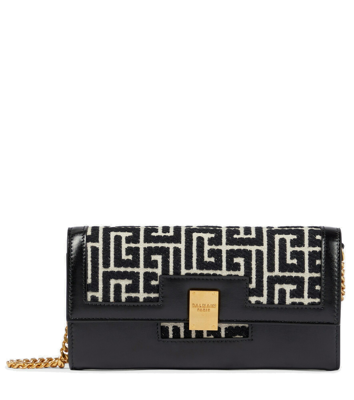 Balmain - 1945 Mini jacquard crossbody bag Balmain