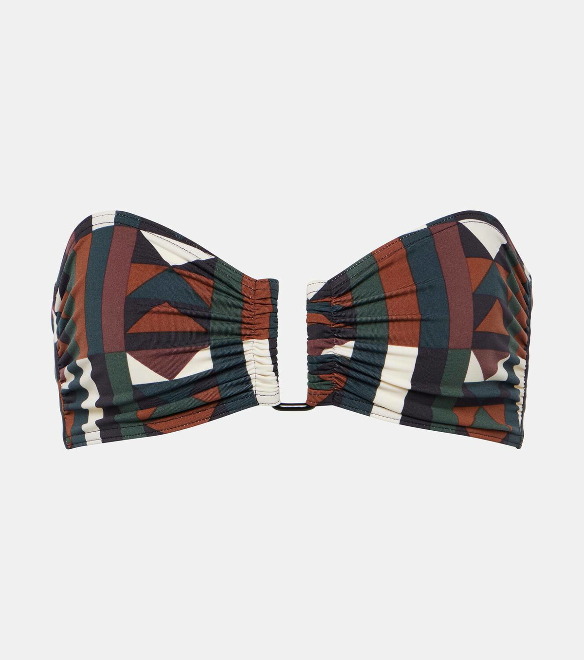 Eres Zoom printed bandeau bikini top ERES