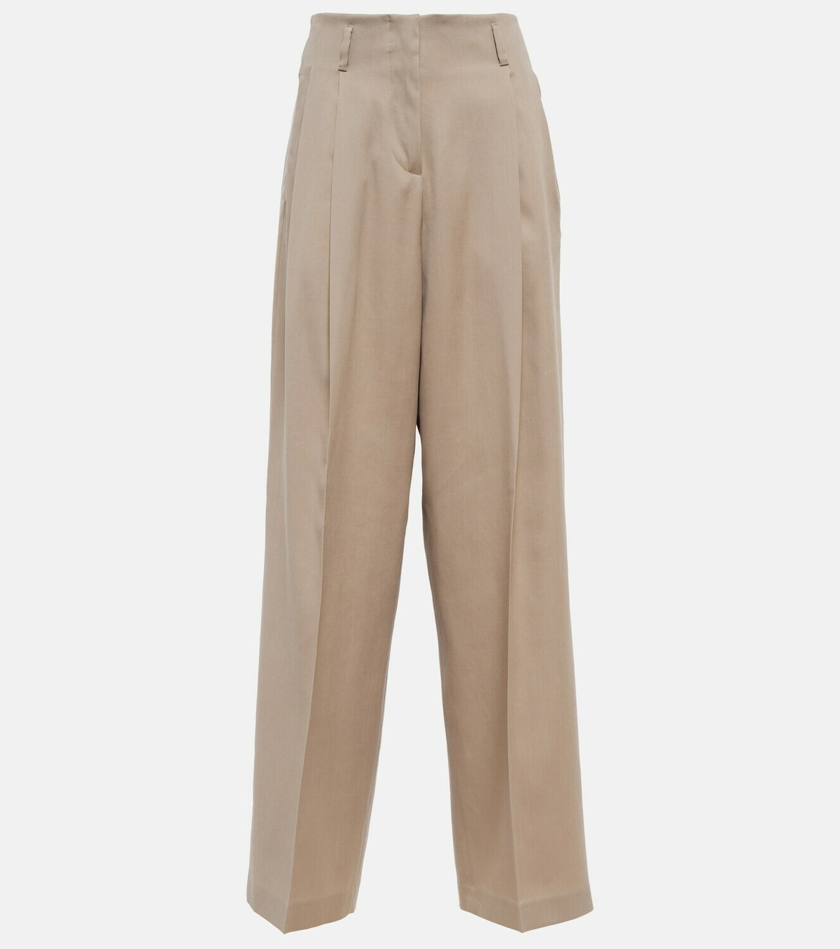 Golden Goose - High-rise wide-leg wool gabardine pants Golden Goose ...