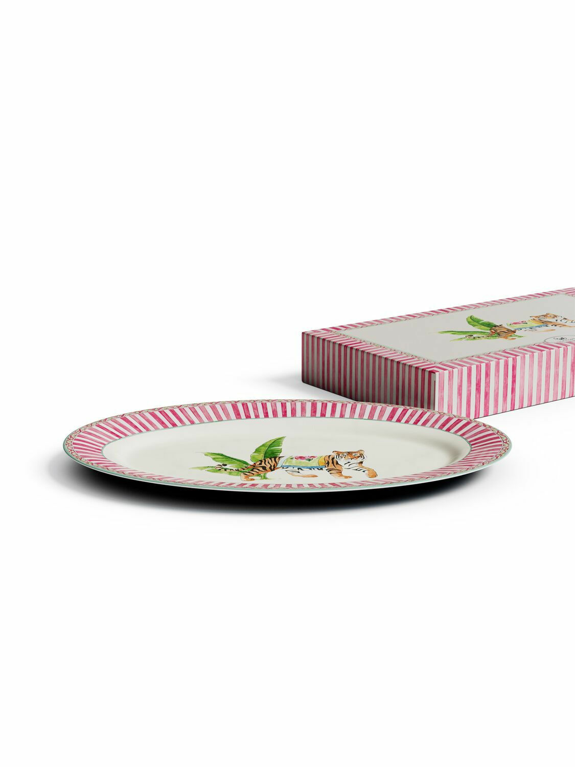 LISA CORTI Sariska Oval Tray Lisa Corti